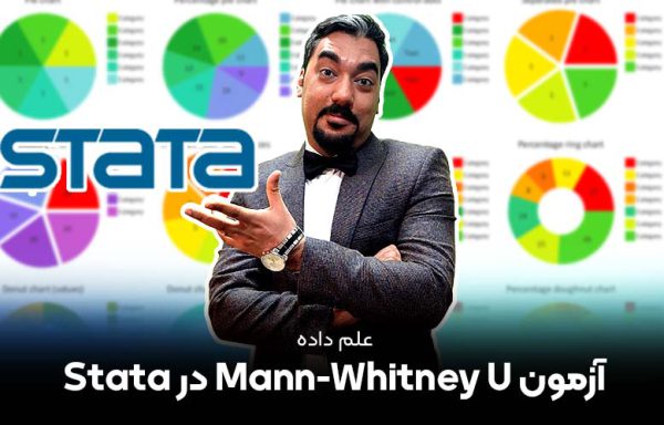 آموزش آزمون مان-ویتنی (Mann-Whitney U) در Stata-آموزش STATA