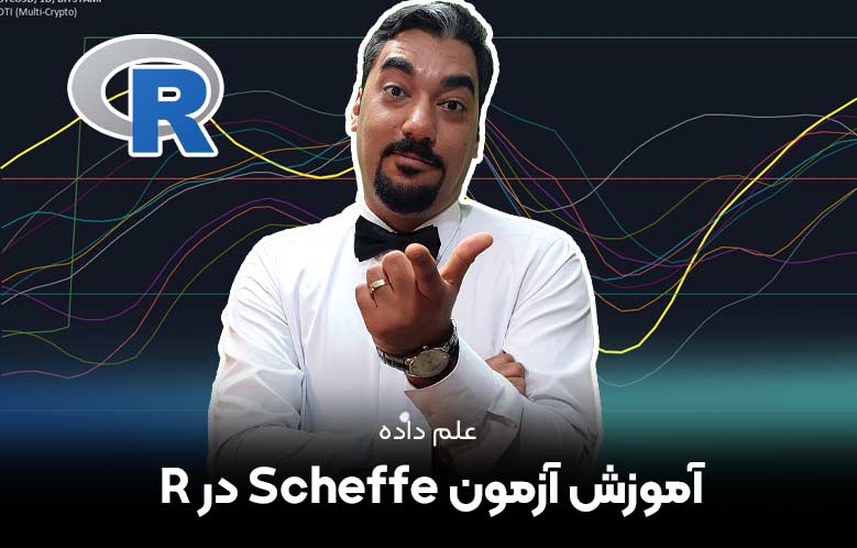 آموزش آزمون Scheffe در R-آموزش کامل آزمون تعقیبی در R