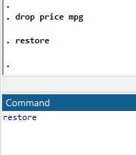 آموزش حفظ و بازیابی داده ها در Stata-آموزش کامل کار با stata