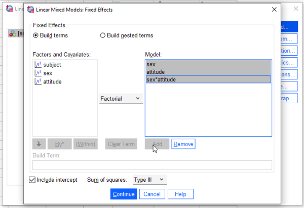 مدل‌ سازی خطی اثر مختلط در SPSS