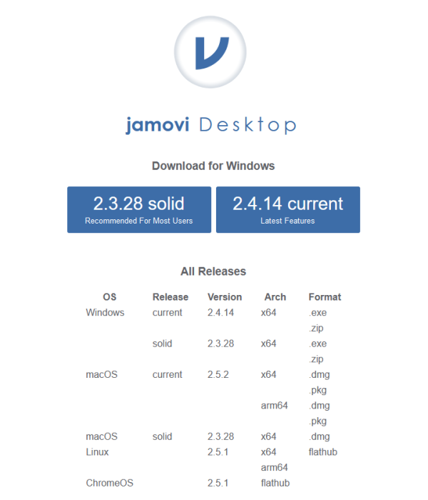 آموزش نصب نرم افزار جامووی Jamovi - کیارا آکادمی